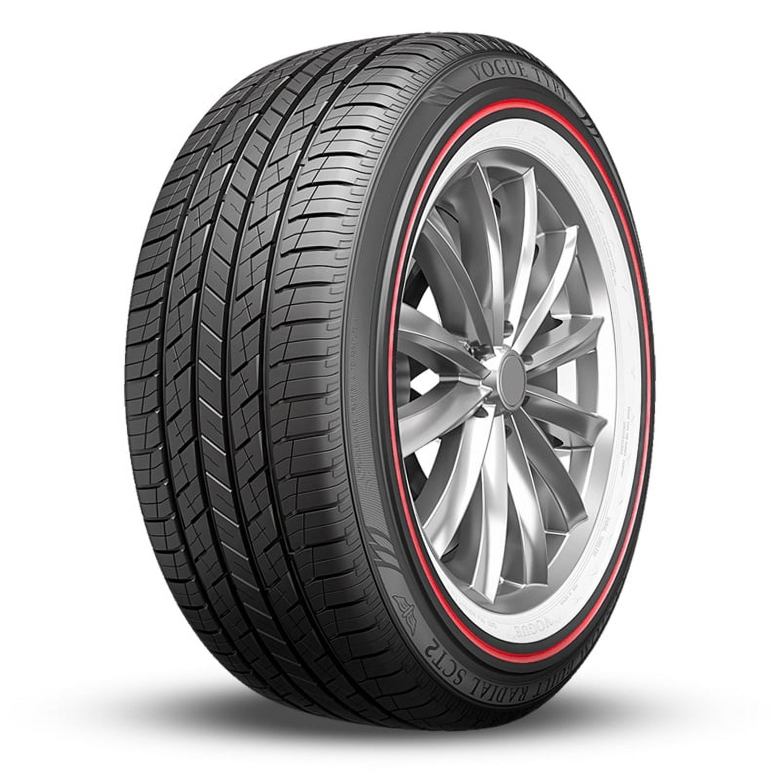 1 Vogue Custom Built Radial SCT2 305/35R24 112H Red/White Sidewall ...