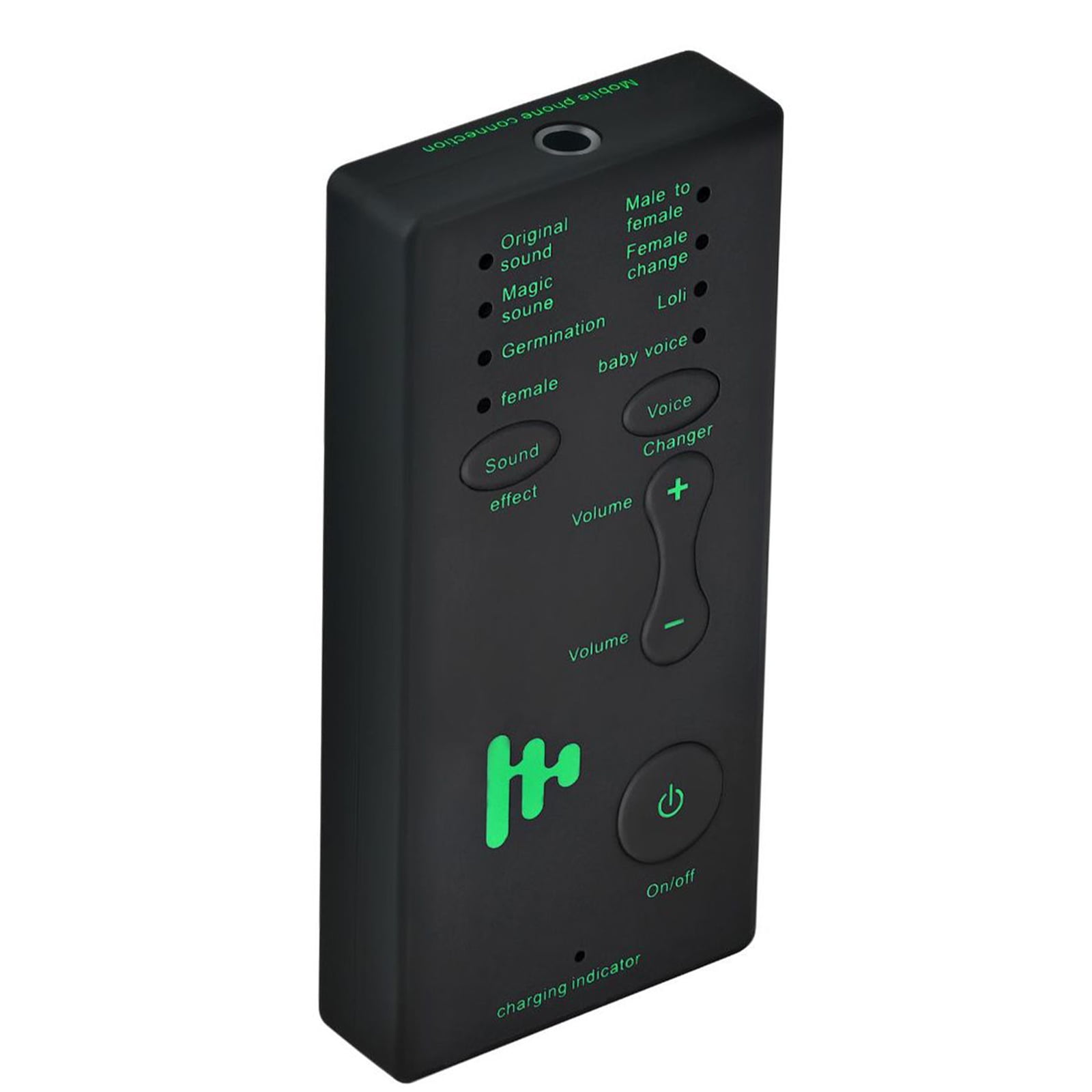 1 * Voice Changer, Mini Voice Changer Live Broadcast Sound Card for ...