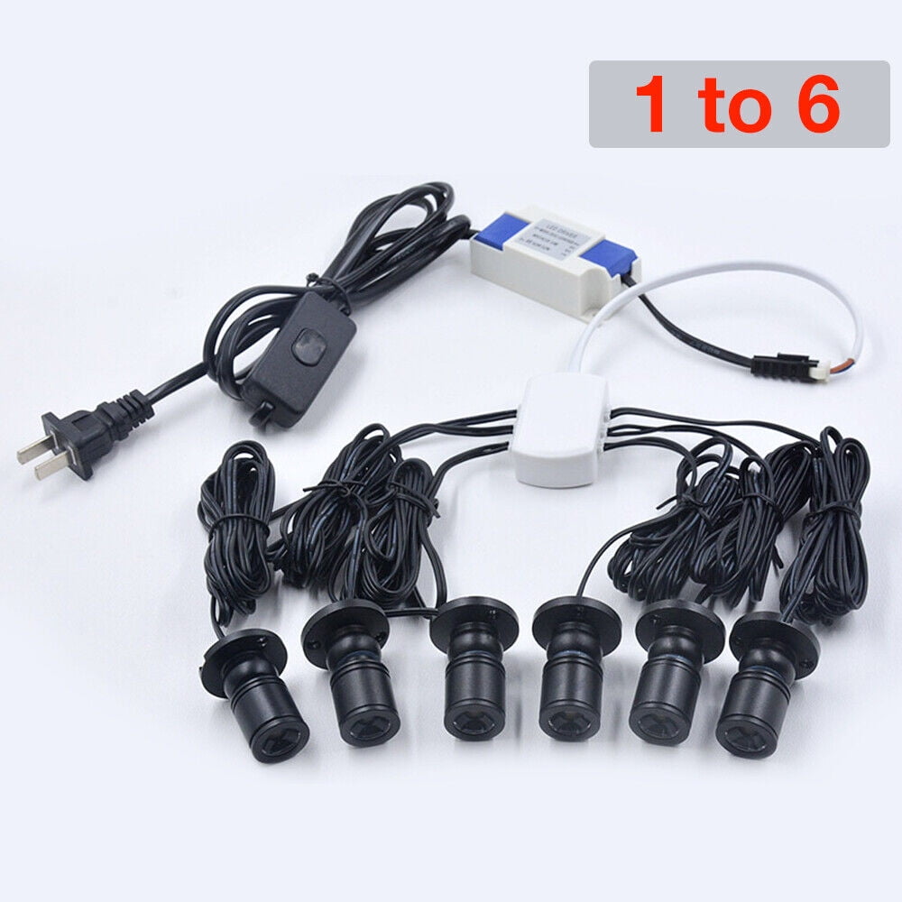 1 W mini surface mounted spotlight LED jewelry showcase cabinet display ...