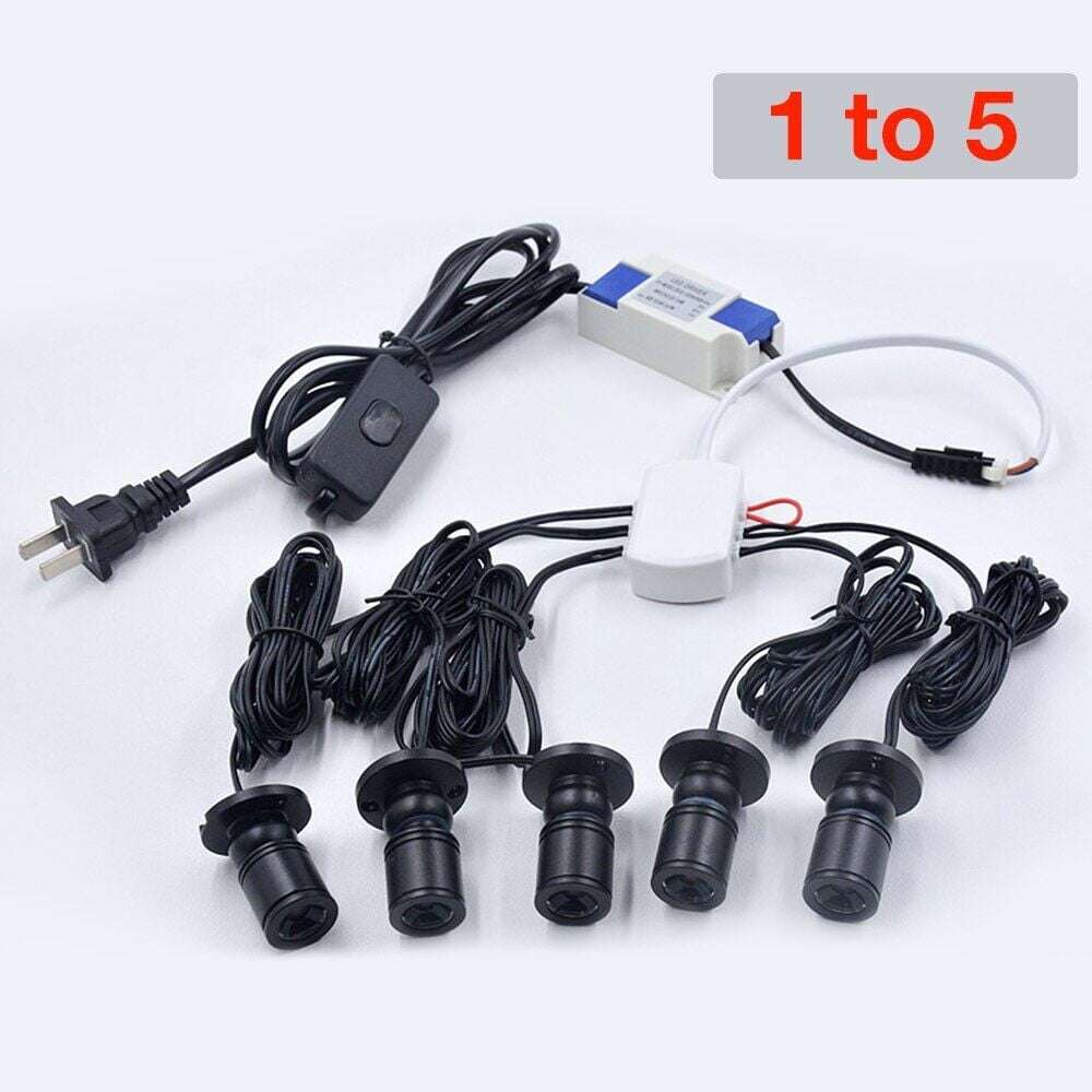 1 W mini surface mounted spotlight LED jewelry showcase cabinet display ...