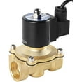 1" Waterproof Brass Solenoid Valve Normally Closed Fountain Solenoid Valves For Underwater220V ...