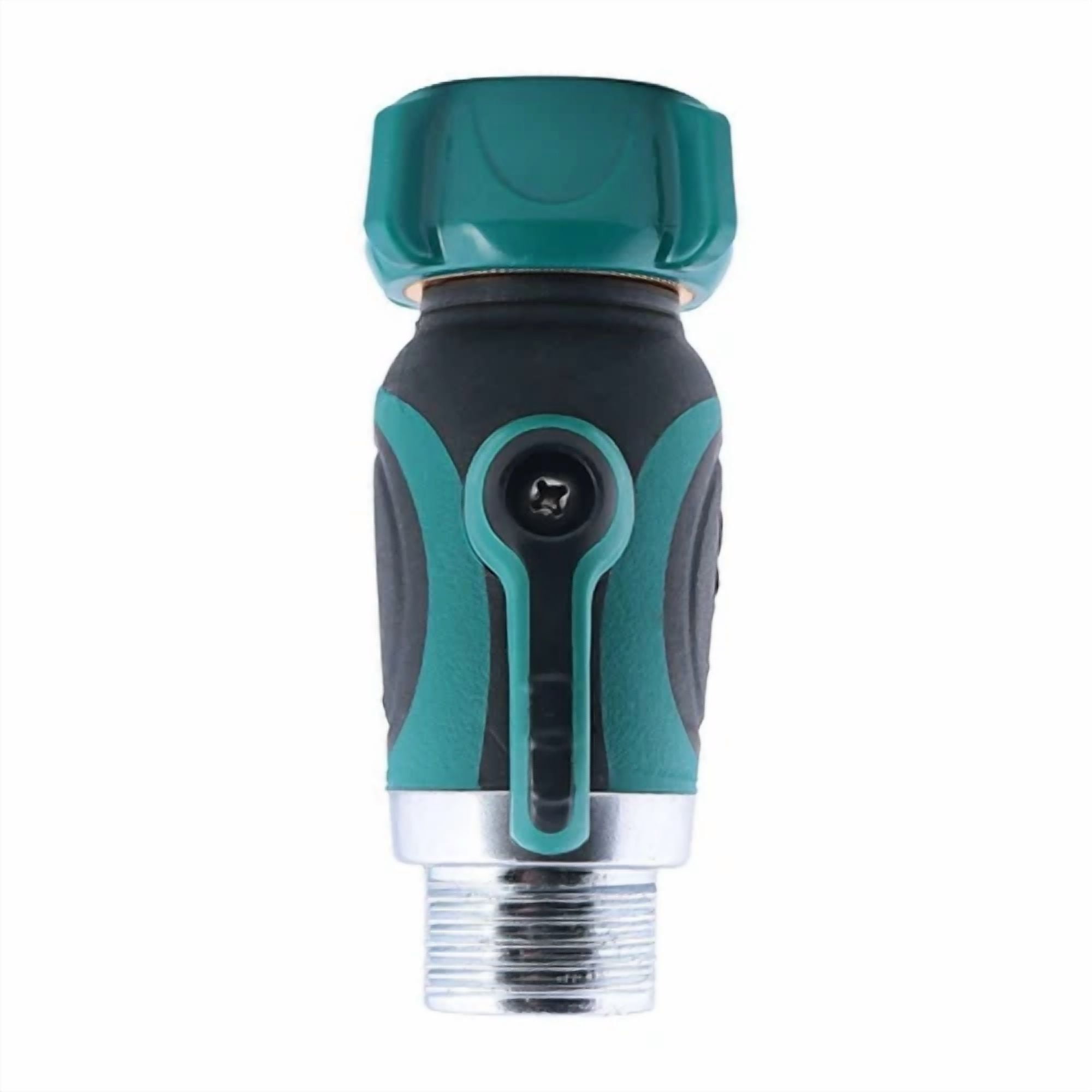 1 Way Hose Connector Shut-Off Valve Water Faucet Joint Adapter For ...