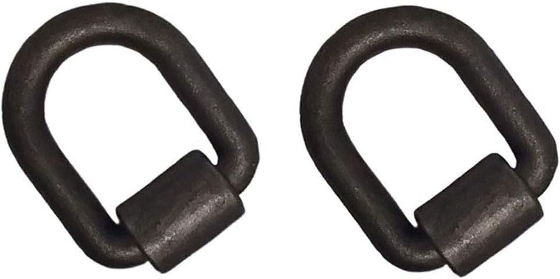 1" Weld-on Weld On Flatbed Truck Towing Trailer Chain Tie Down D-Ring D ...