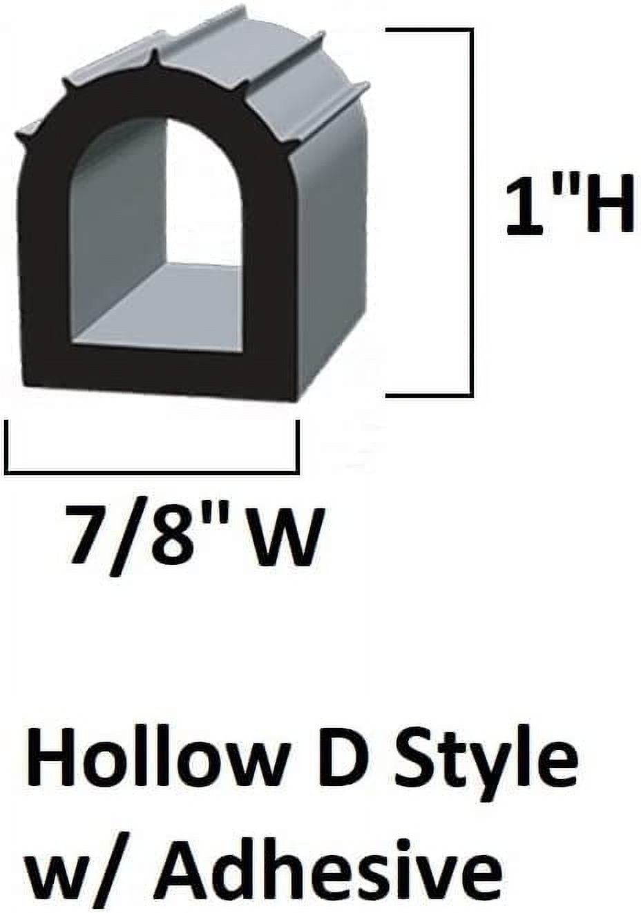 1" White Auto RV Marine Trailer Self Adhesive Exterior RV Slide Out D ...