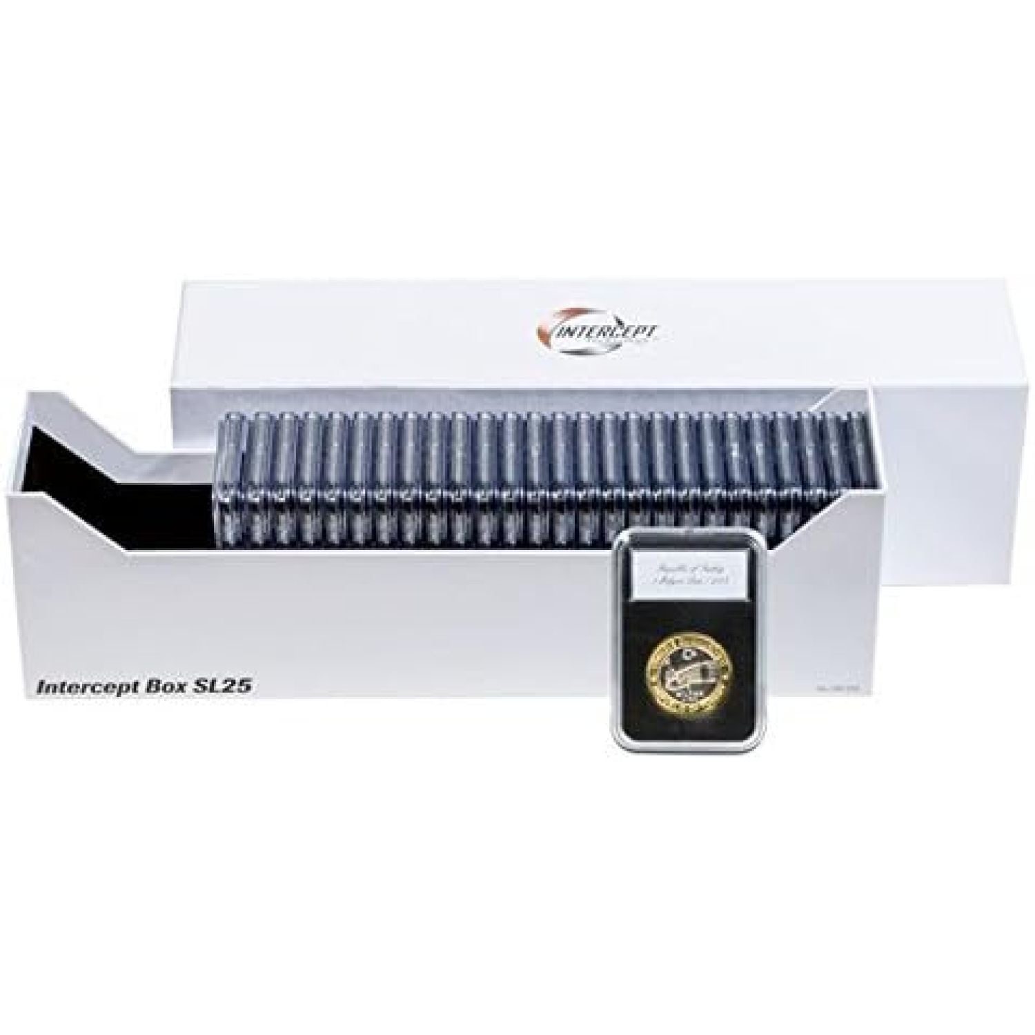 (1) White Bilot Intercept Shield Storage Box That s Against Tarnishing ...