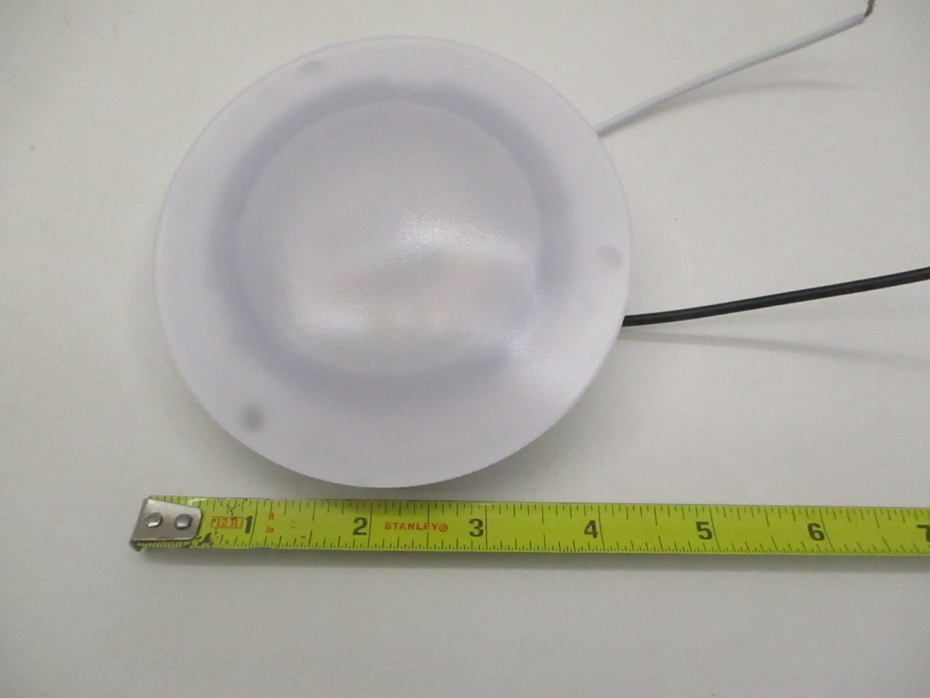 (1) White LED 001-58L Round 4.25" Camper RV Trailer Dome Light ...