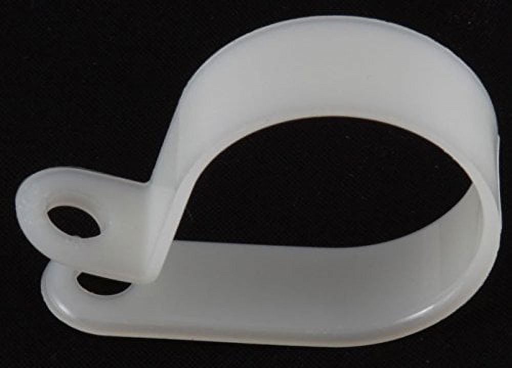 Cable Clamp, Nylon, 1 in Bundle Dia., Natural, 10 PK - Walmart.com