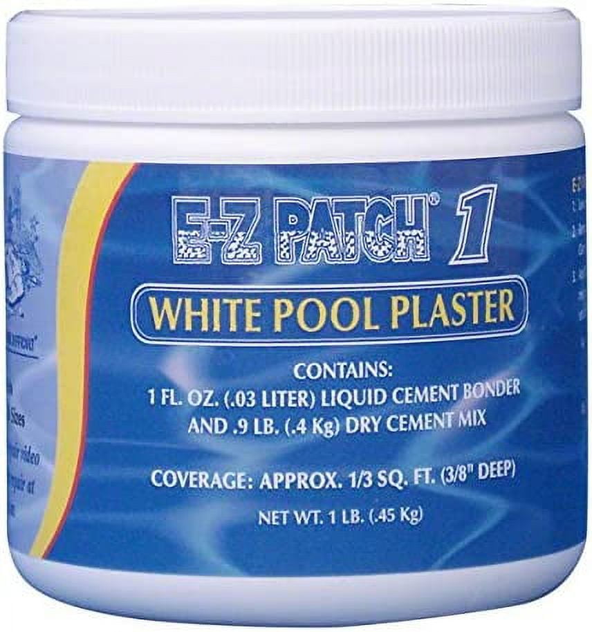 1 White Pool Plaster Repair 1 lb. - Walmart.com