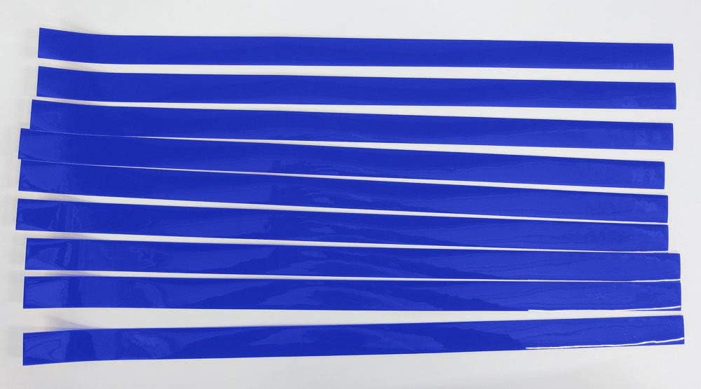 1" Wide Football Helmet Stripe 20 Mil Thick (Pack of 25) Helmet Tape ...
