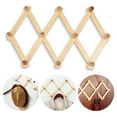 All Top Bargains Multi-Use Wooden Expandable Accordion Coat Rack Hanger ...