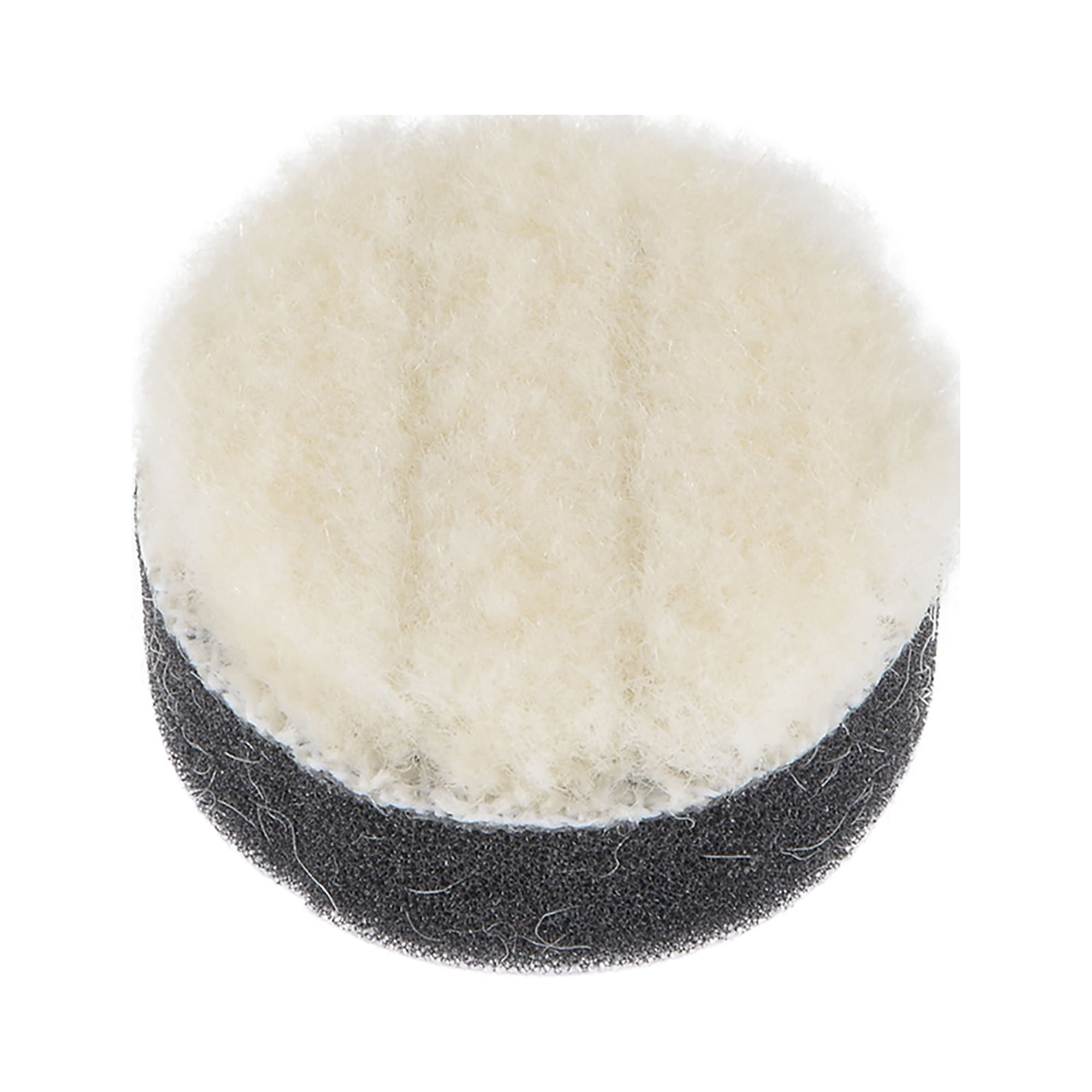 1" Wool Felt Sponge Polishing Pad Hook and Loop Buffing Wheel for ...