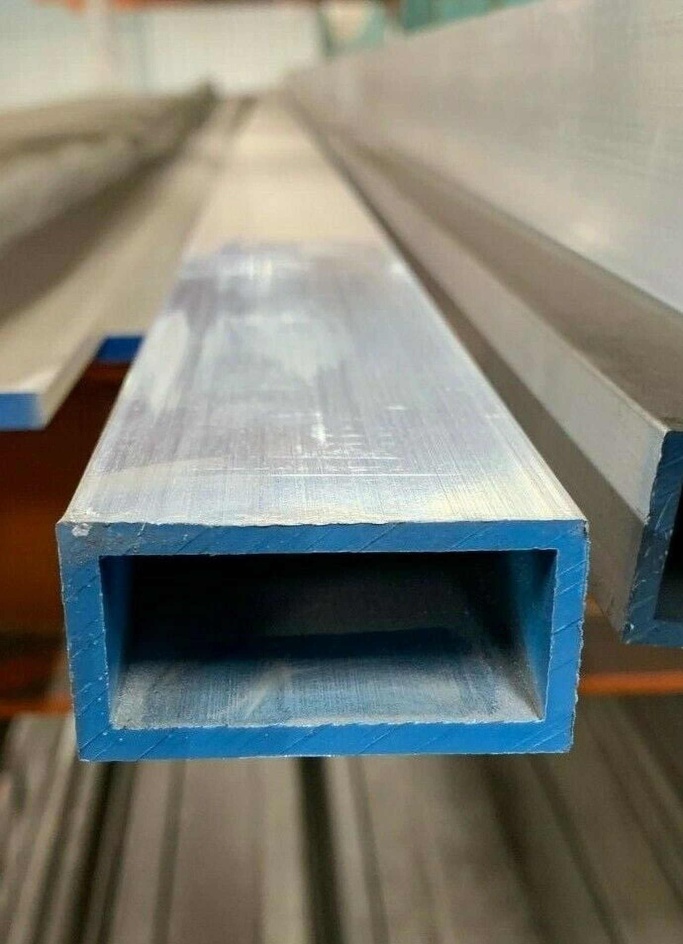 1" X 2" X 1/8" Wall 6061 T6 Aluminum Rectangular Tube 24" Piece ...