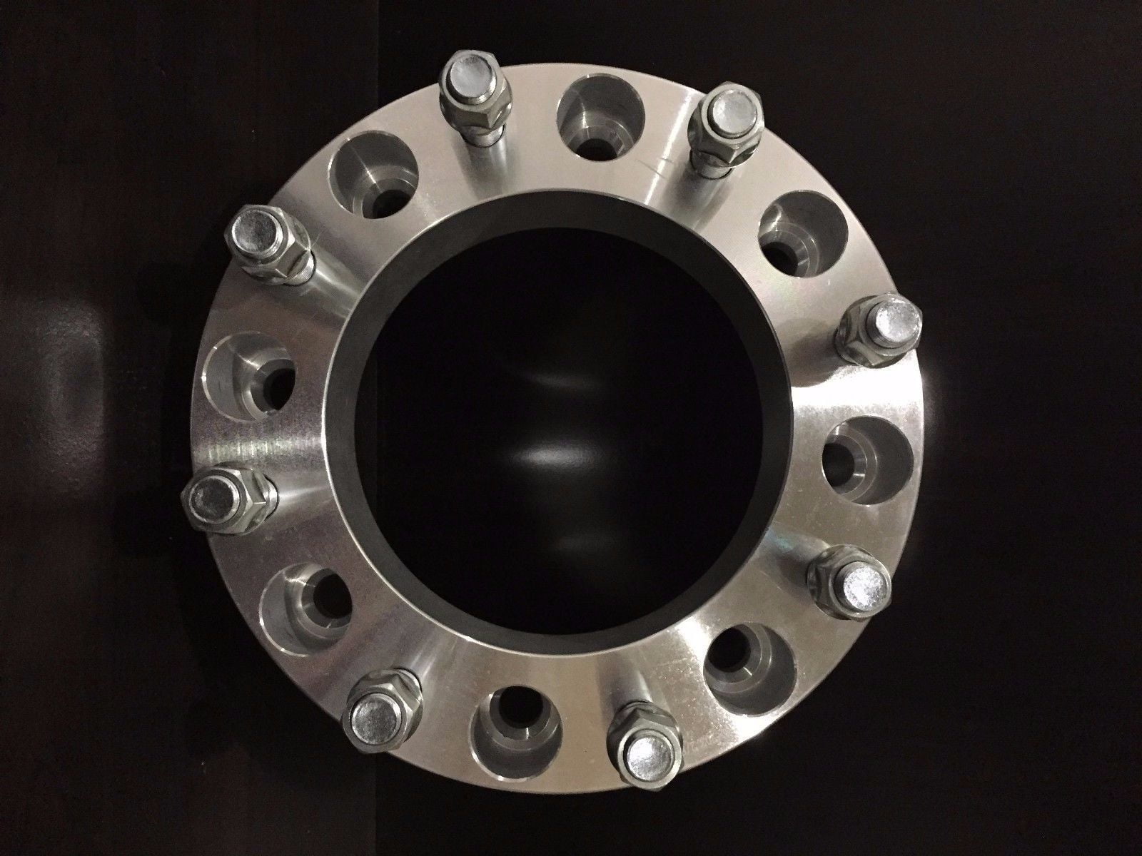 1 X 2 inch Thick Skid Steer Wheel Spacer 8x8 5/8" Studs /Lug Nuts CAT 2 ...
