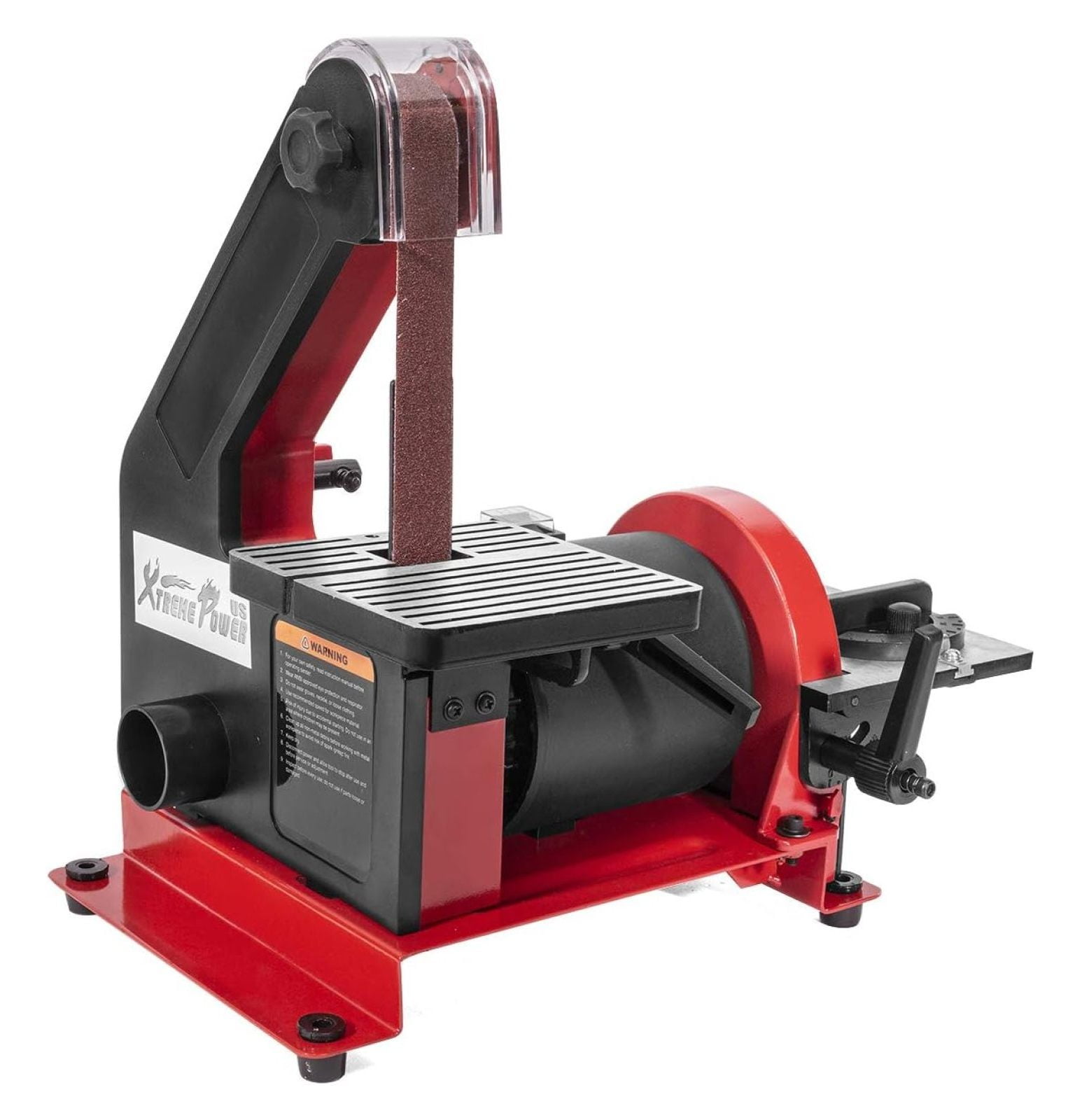 1" X 30" Belt / 5" Disc Sander Polish Grinder Sanding Machine Work ...