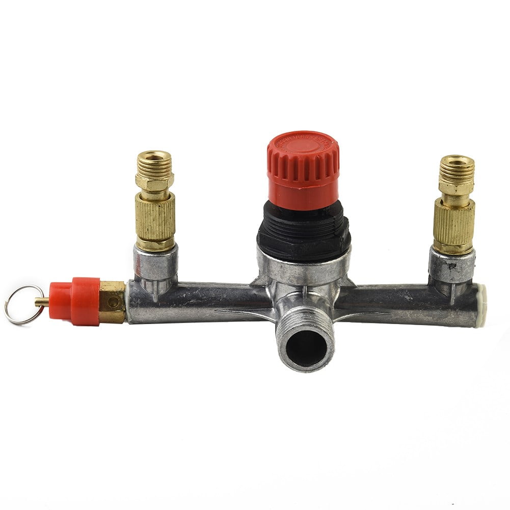 1 X Air Compressor Pressure Control Switch Valve Manifold Regulator ...