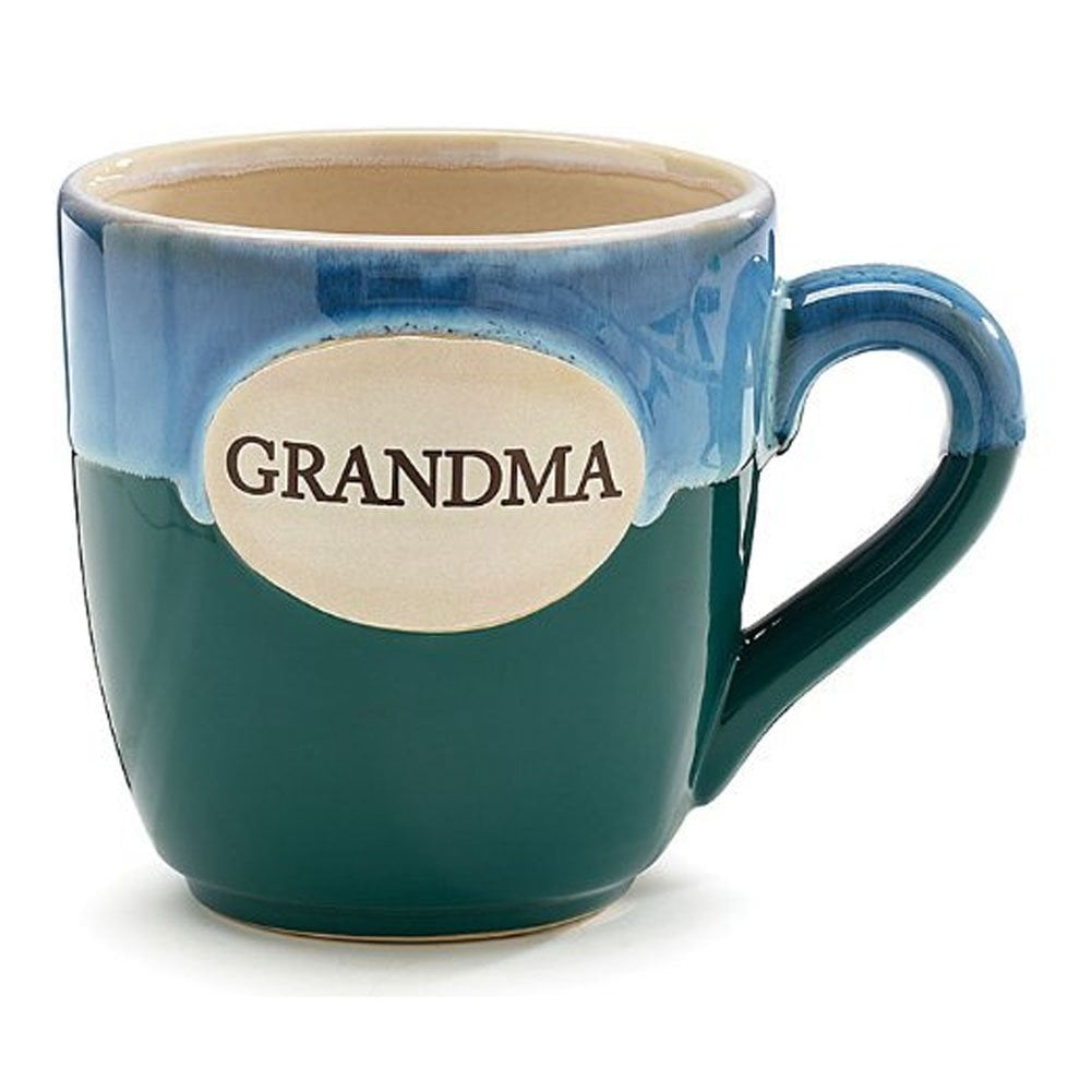 1 X Grandma Teal Porcelain Coffee Tea Mug Cup 16oz Gift Box - Walmart.com