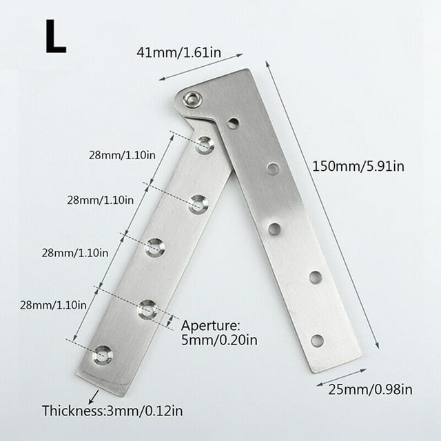 1 X Hardware Stainless Steel Rotating Invisible Door Pivot Hinge Tone ...