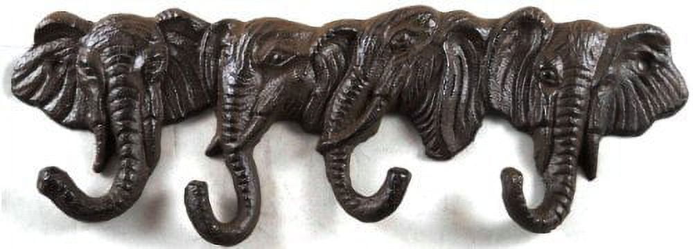 1 X Iron Elephant Key Rack - Walmart.com