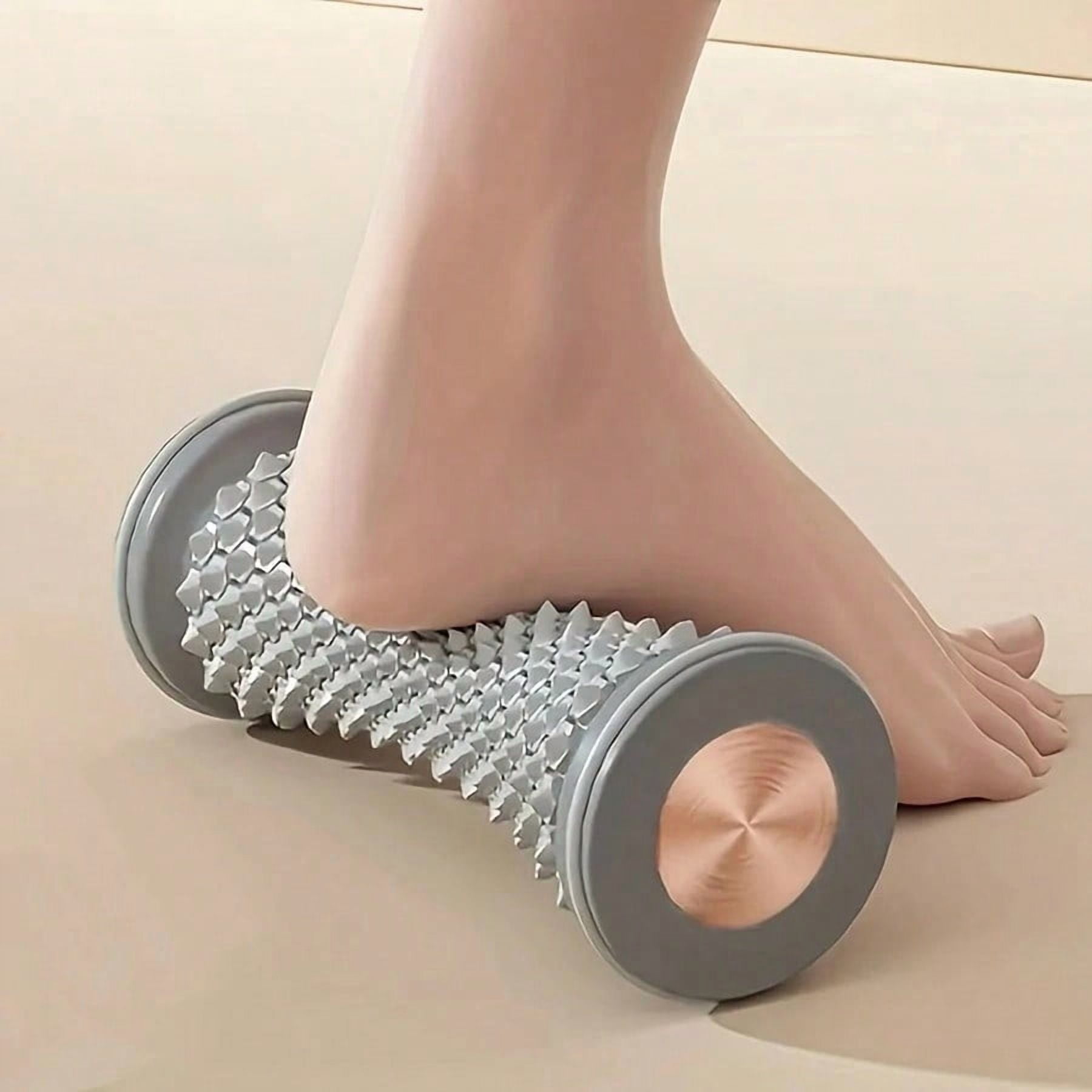1 X PVC Foot Massager, Easy Rolling Plantar Fascia Roller - Good For ...