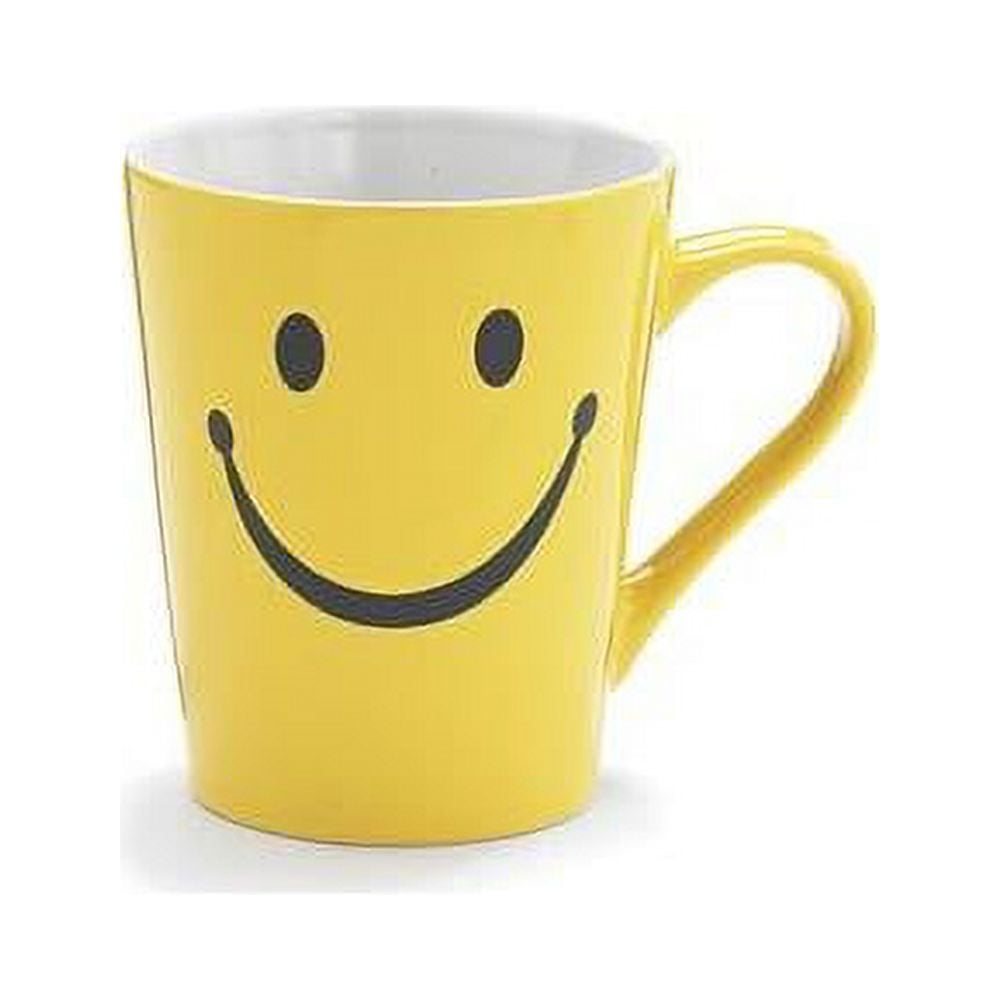1 X Smiley Happy Face 14 oz Stoneware Coffee Mug/Cup - Walmart.com