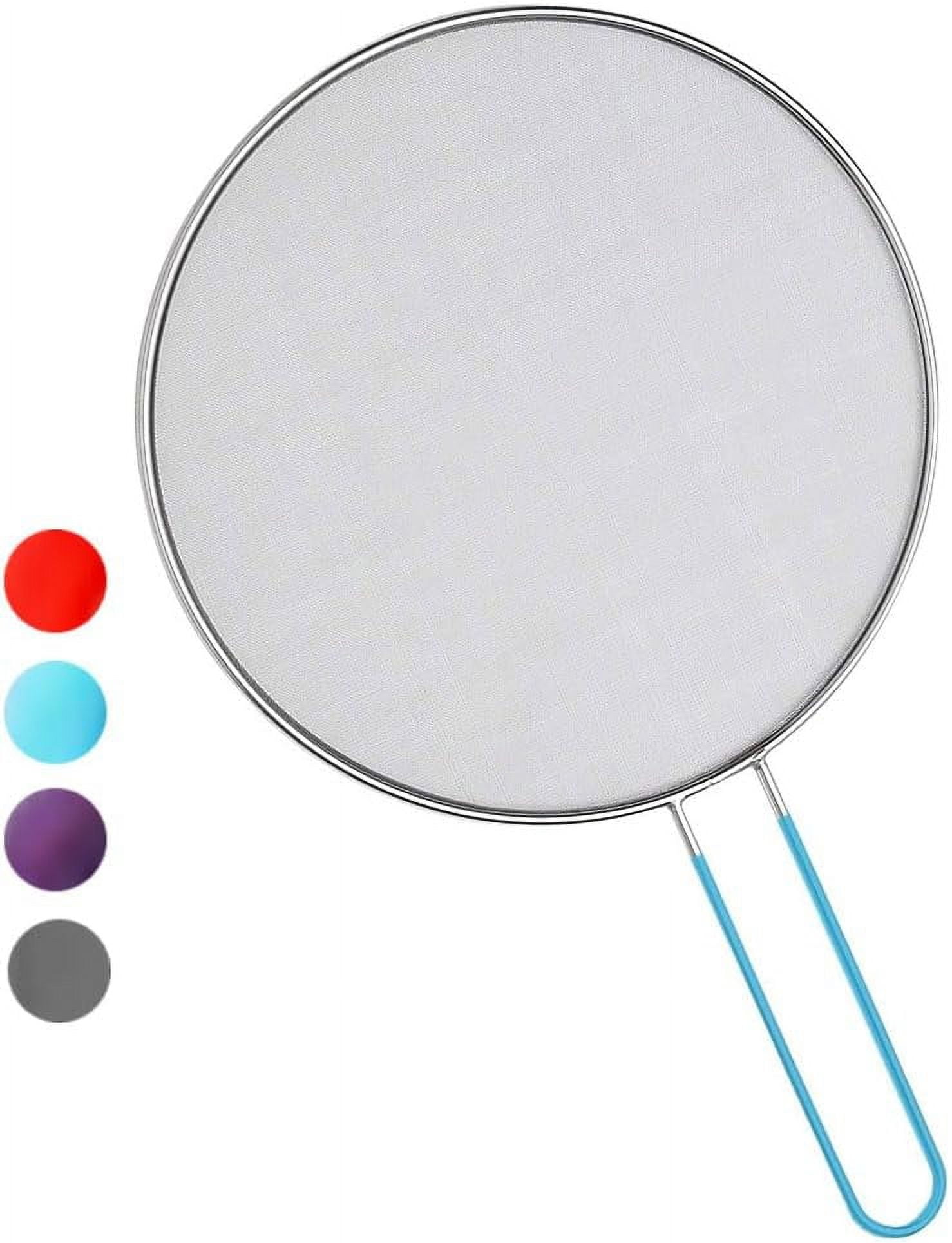 1 X Splatter Screen Frying Pan Lid Mesh Cover 11.5" Popping Grease ...