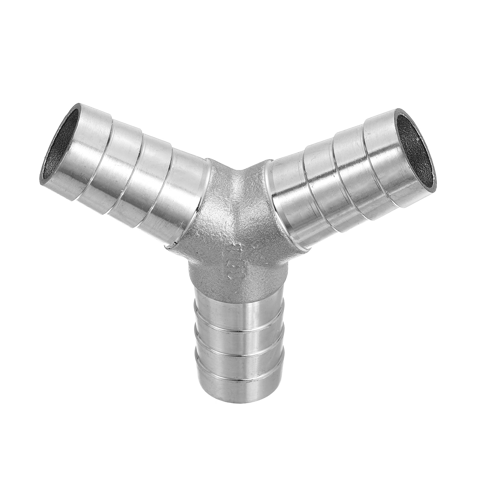 1" Y Shape Hose Barb Pipe Fitting, 304 Stainless Steel 3 Way Pipe Hose ...