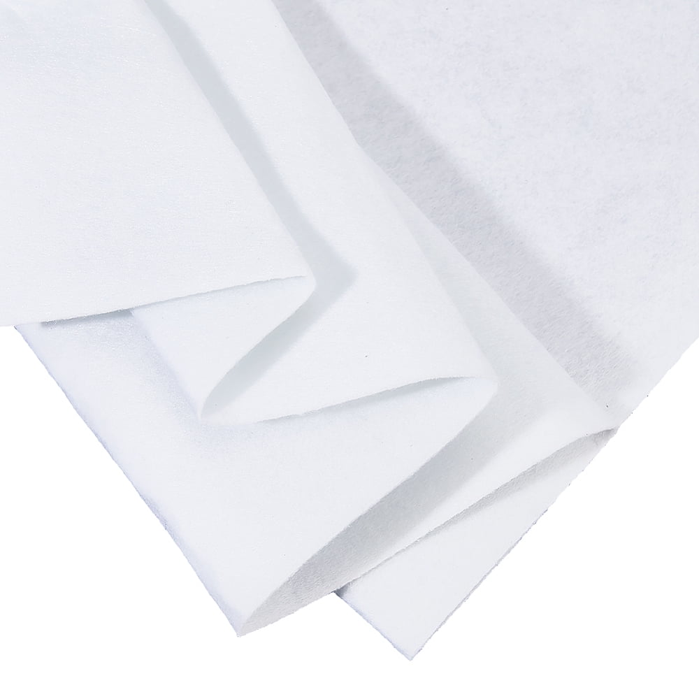 1 Yard 39 Inch White Square Felt Fabric Stiff Felts Squares Fabrics by ...