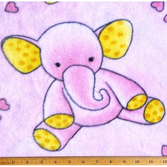 Elephant Fleece Fabric