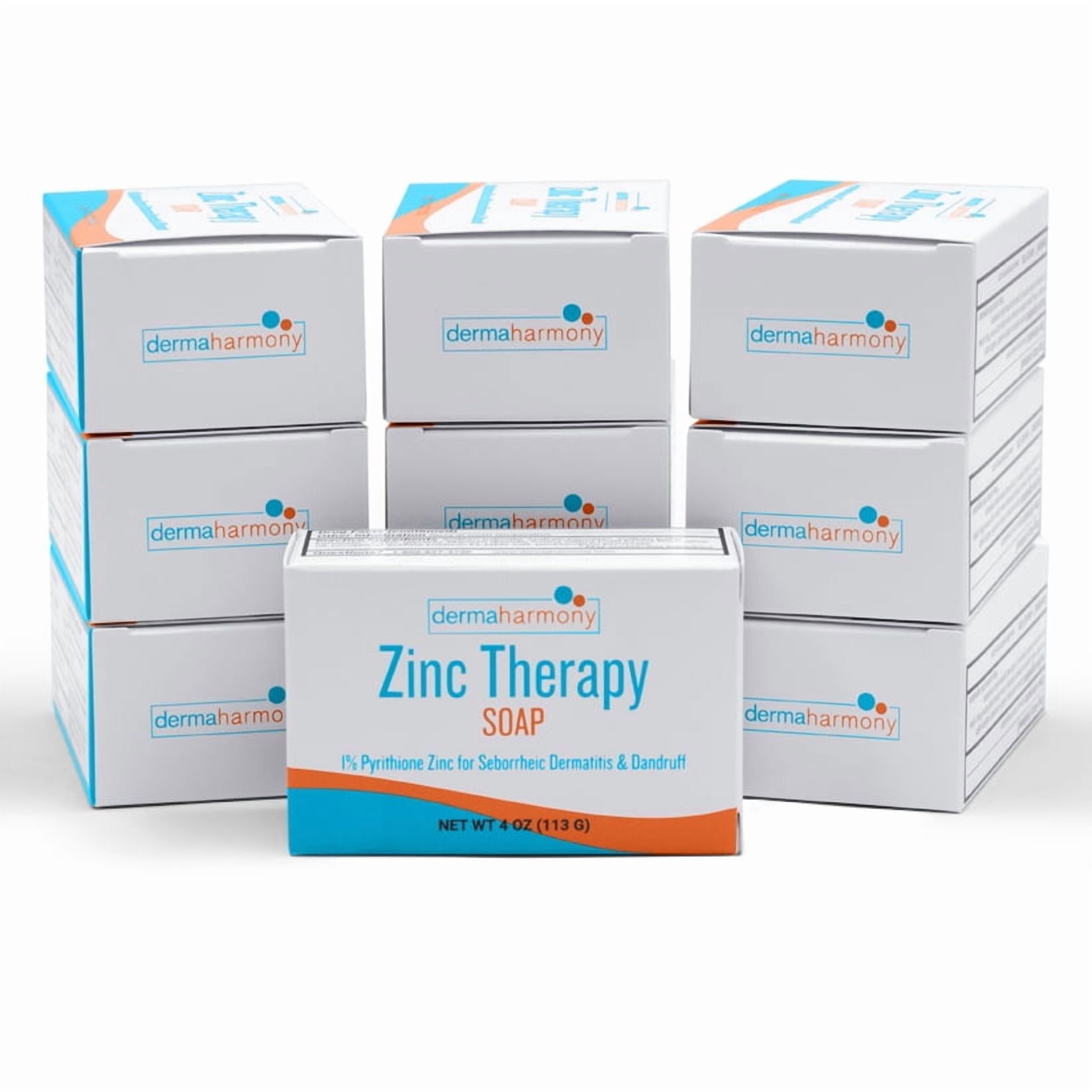 1% Zinc Pyrithione (ZNP BAR) Soap (4 oz) - 10 Bars - Walmart.com