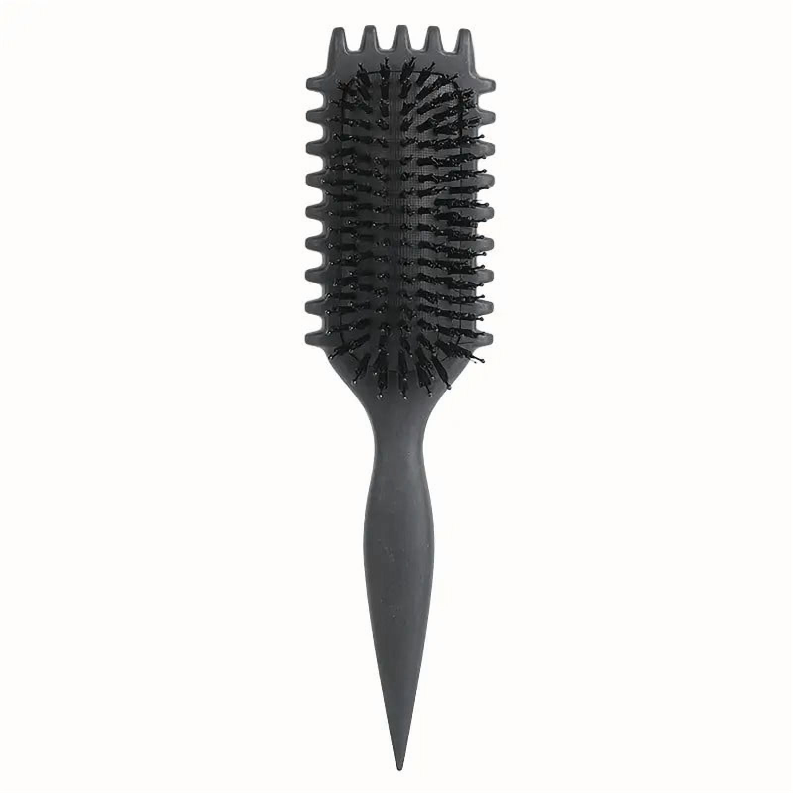 1 anti-static dry and wet dual-use curling brush, with scalp massage ...