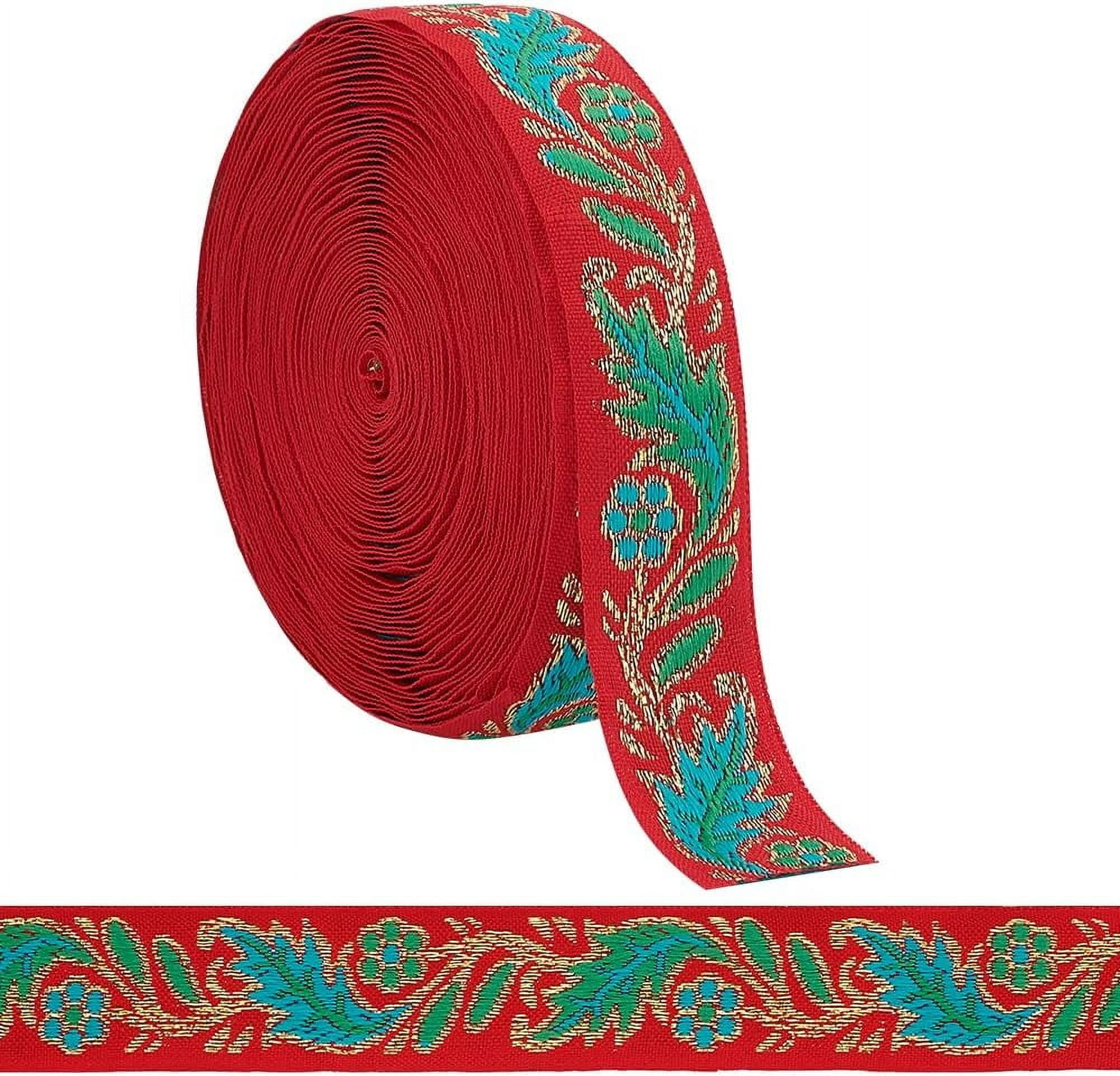 1 bag 10 Yards Ethnic style Embroidery Polyester Ribbons Jacquard ...