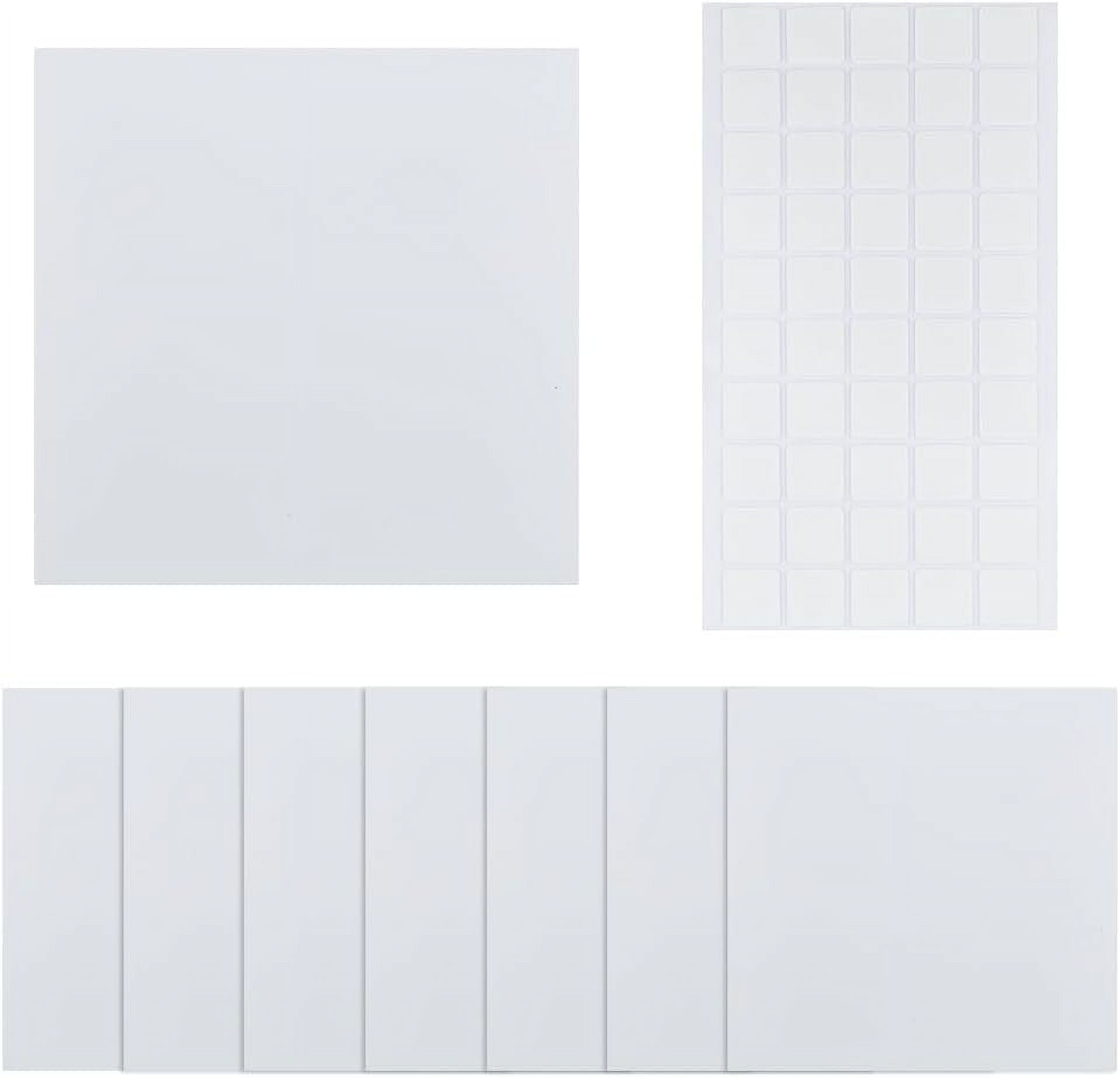 1 bag Frosted PP Plastic Lamp Shade Diffusers White with Double-Sided ...