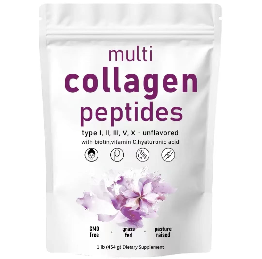 1 bag multi-collagen peptide powder, composed of trace ingredients ...