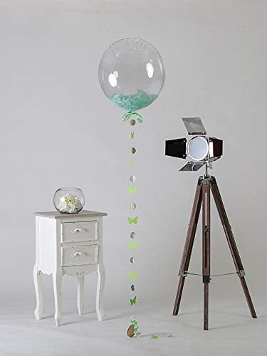 1 bag of 100pcs,colour YPF5 natural feathers transparent balloon ...