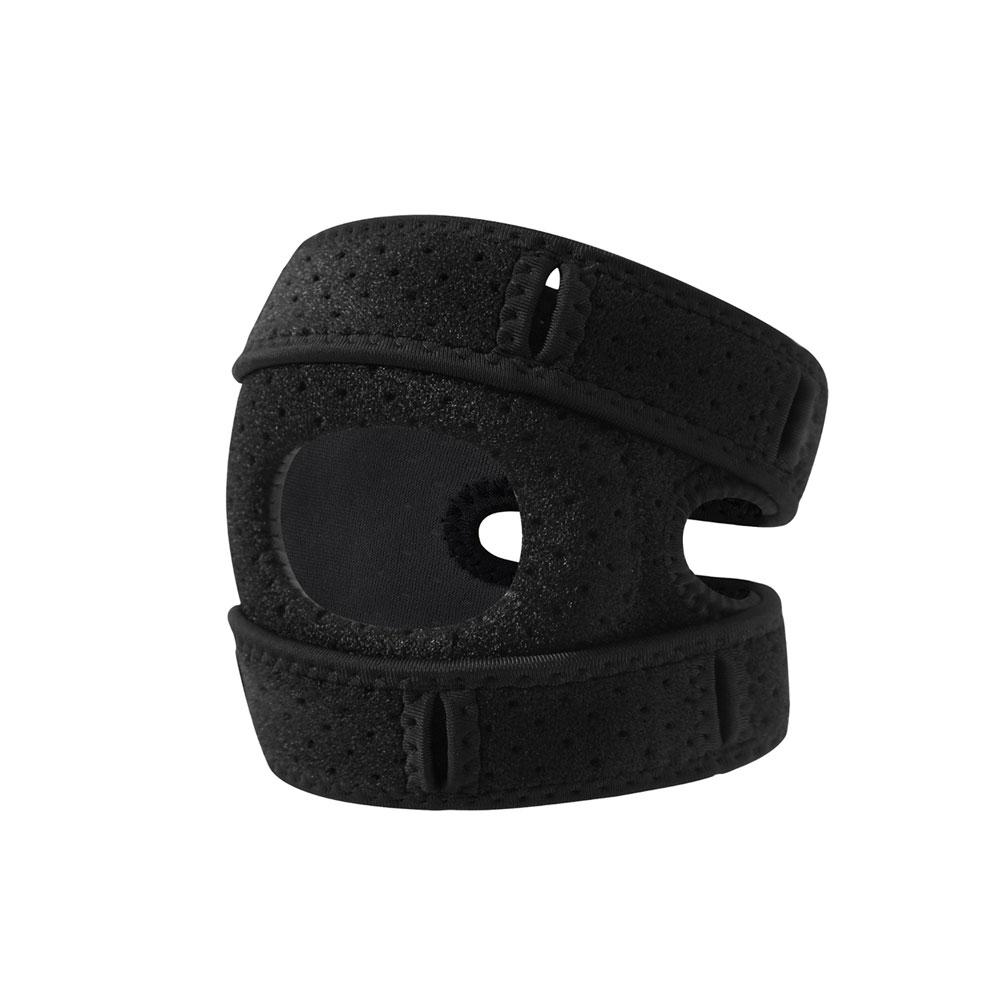 1 black (A) patellar strap professional sports knee pads to protect ...