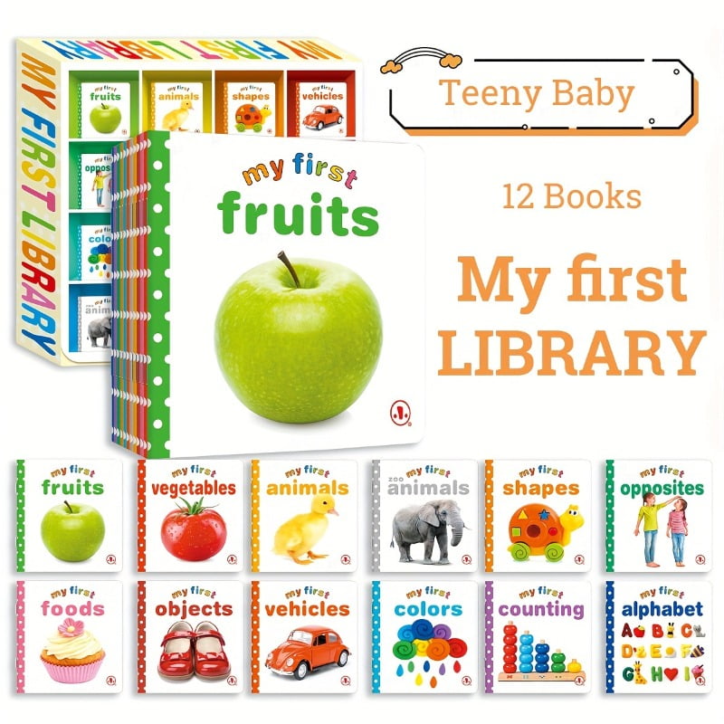 1 box of 10 English children's Encyclopedia object learning books 10 ...