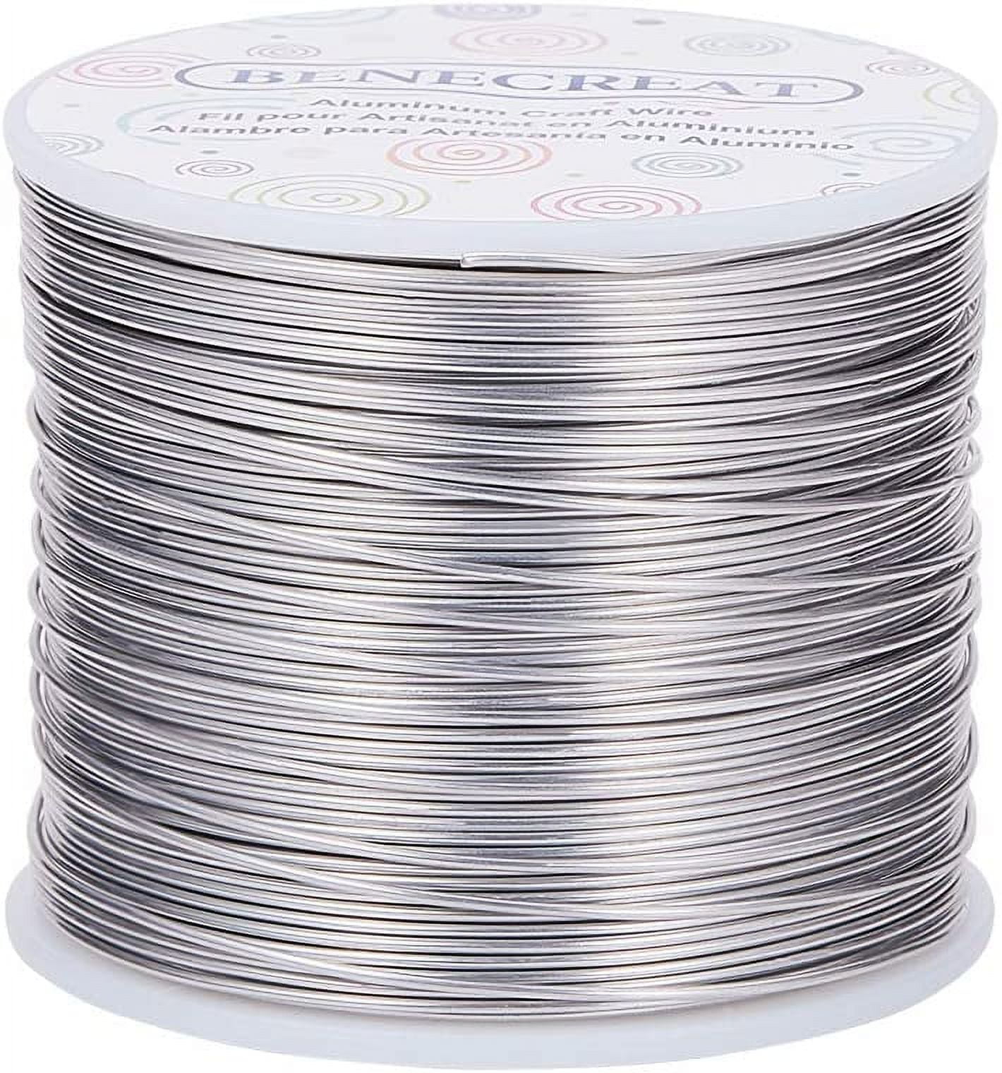 1 box 18 Gauge (1mm) 492 Feet (150m) Tarnish Resistant Aluminum Wire ...