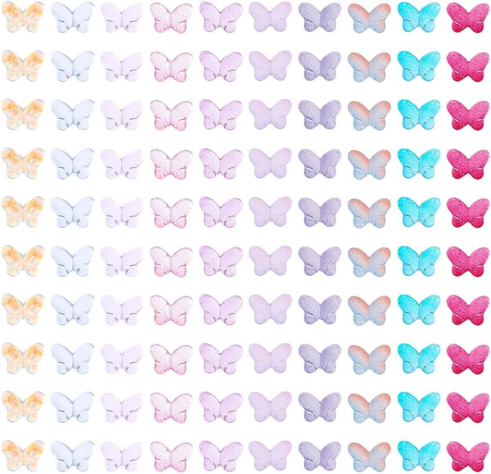 1 box 2 Strands Cute Star Shape Beads Lilac Spray Painted Star Beads ...