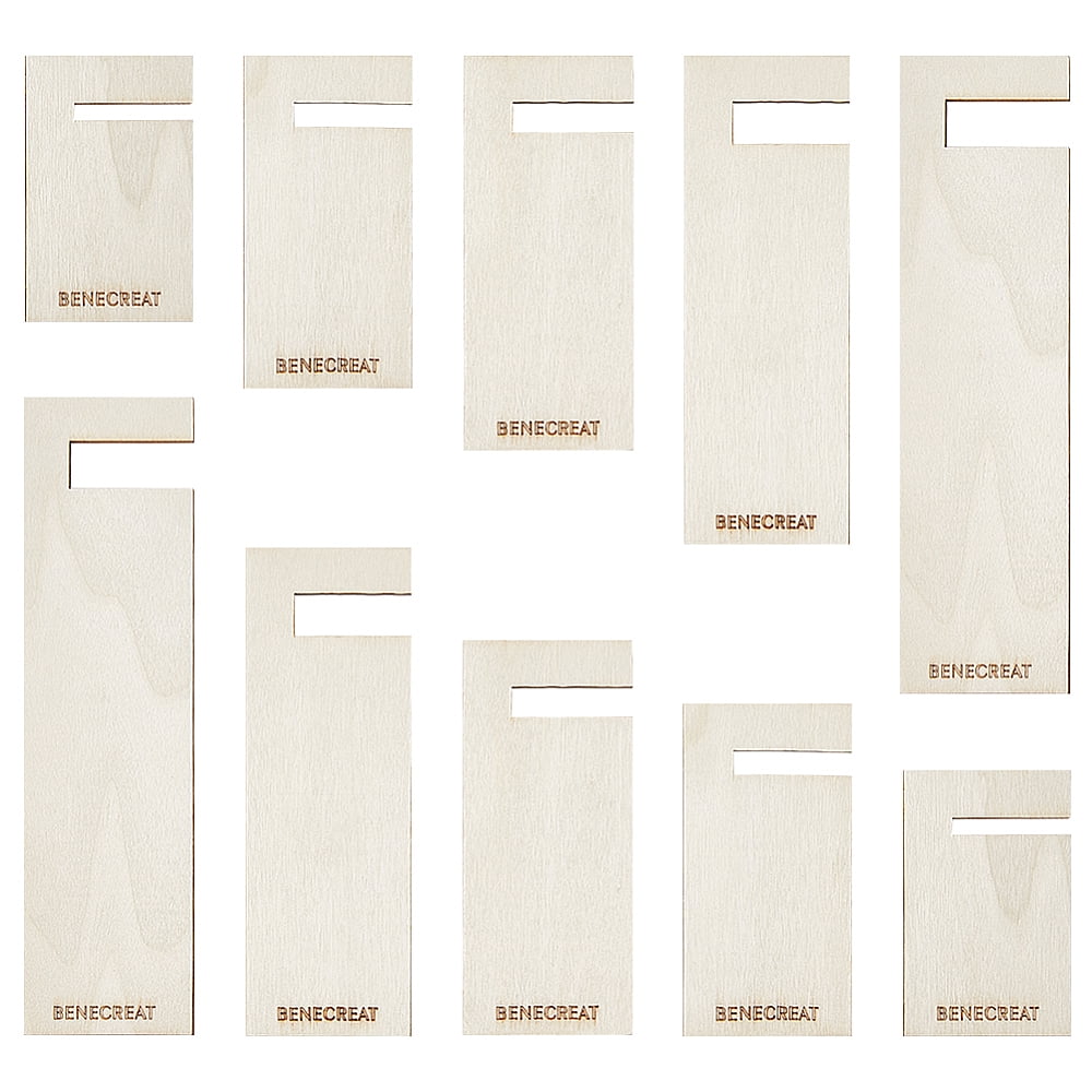 1 box 2 set Wood Tassel Making Tool Tassel Maker Rectangle Beige 8 ...