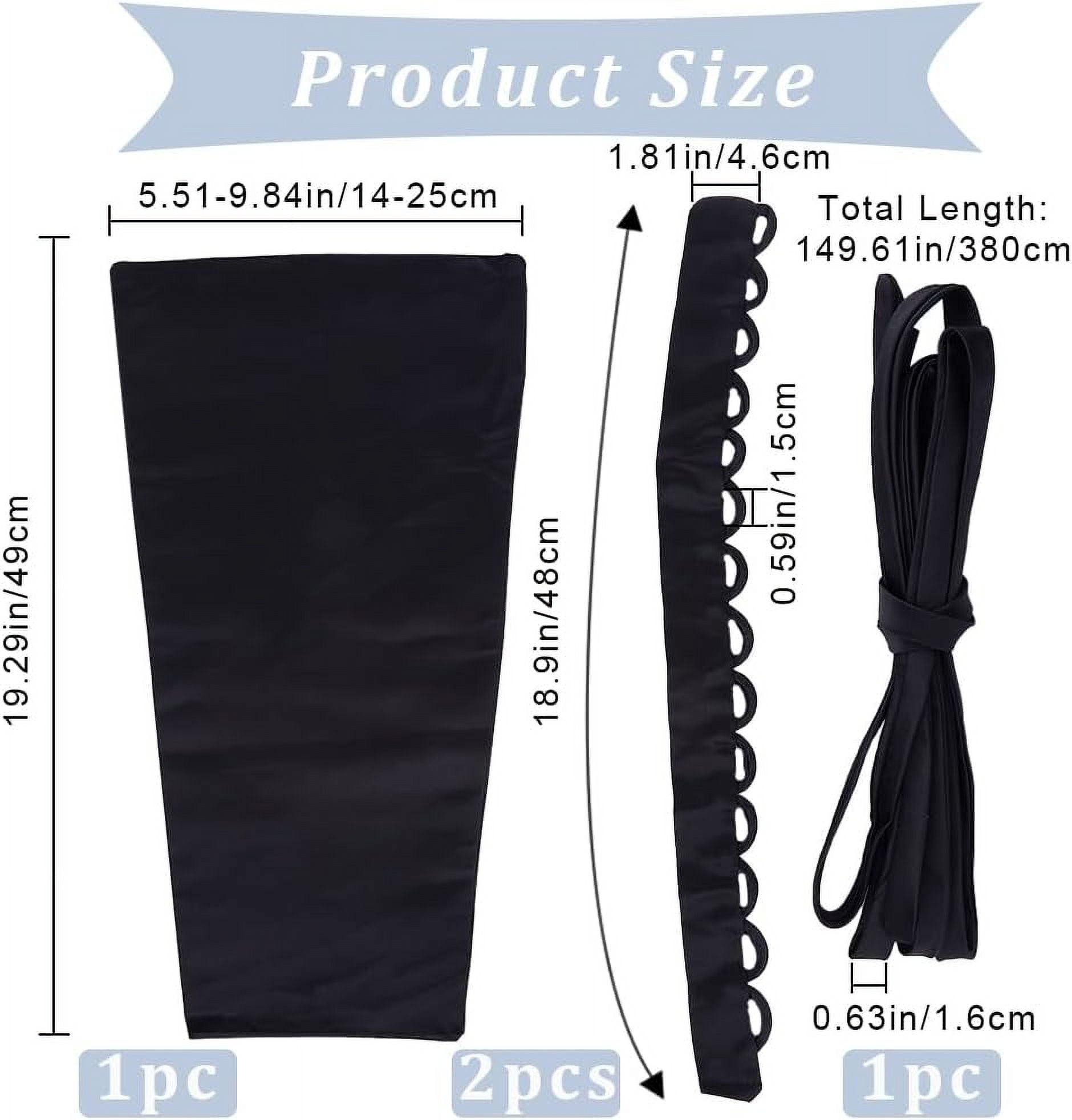 1 box 3PCS Wedding Dress Zipper Replacement Adjustable Gown Corset Kit ...