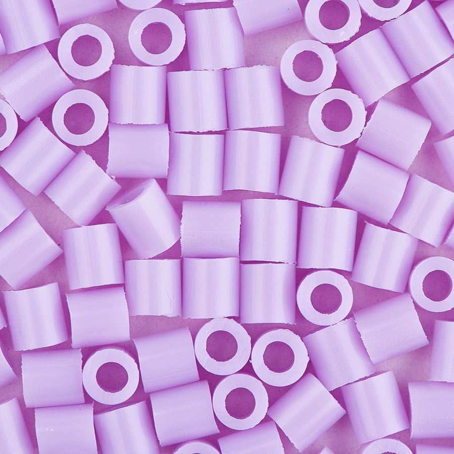 1 box 5mm Melty Beads PE DIY Fuse Beads Refills for Kids Tube Lilac ...