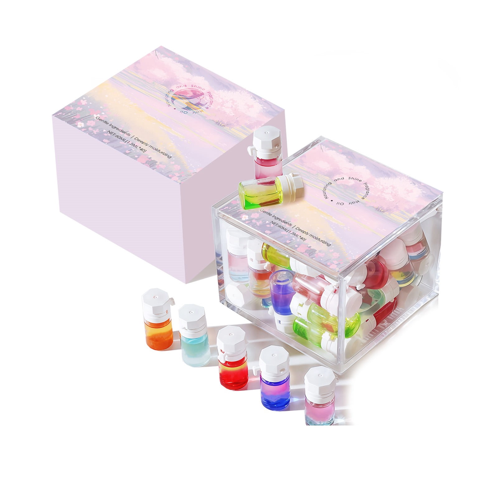 1 box Perfume & Hair Oil 2-in-1 – Avocado & Camellia Nourishment for ...