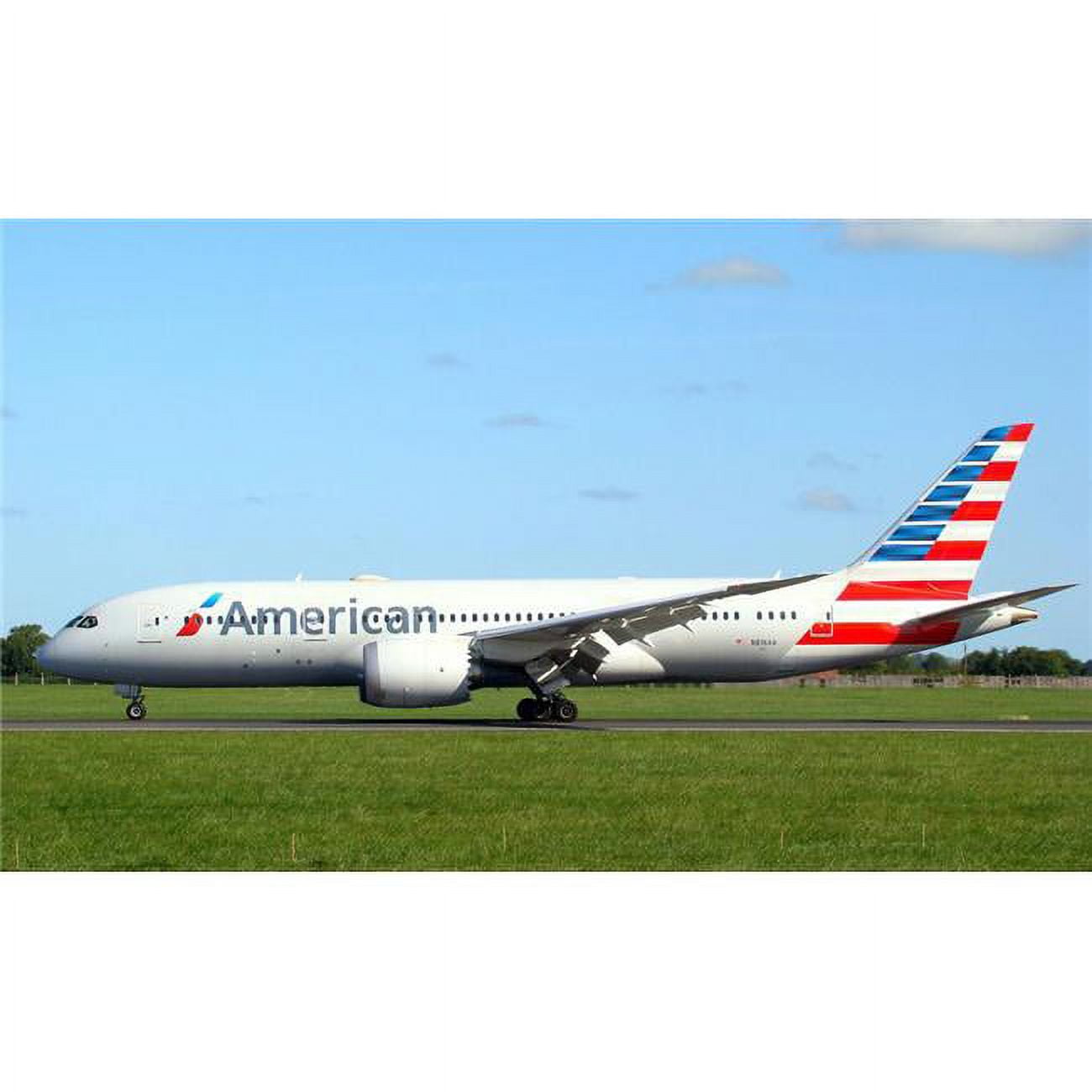 1 by 500 Scale American 787-8 Model Plane - Walmart.com
