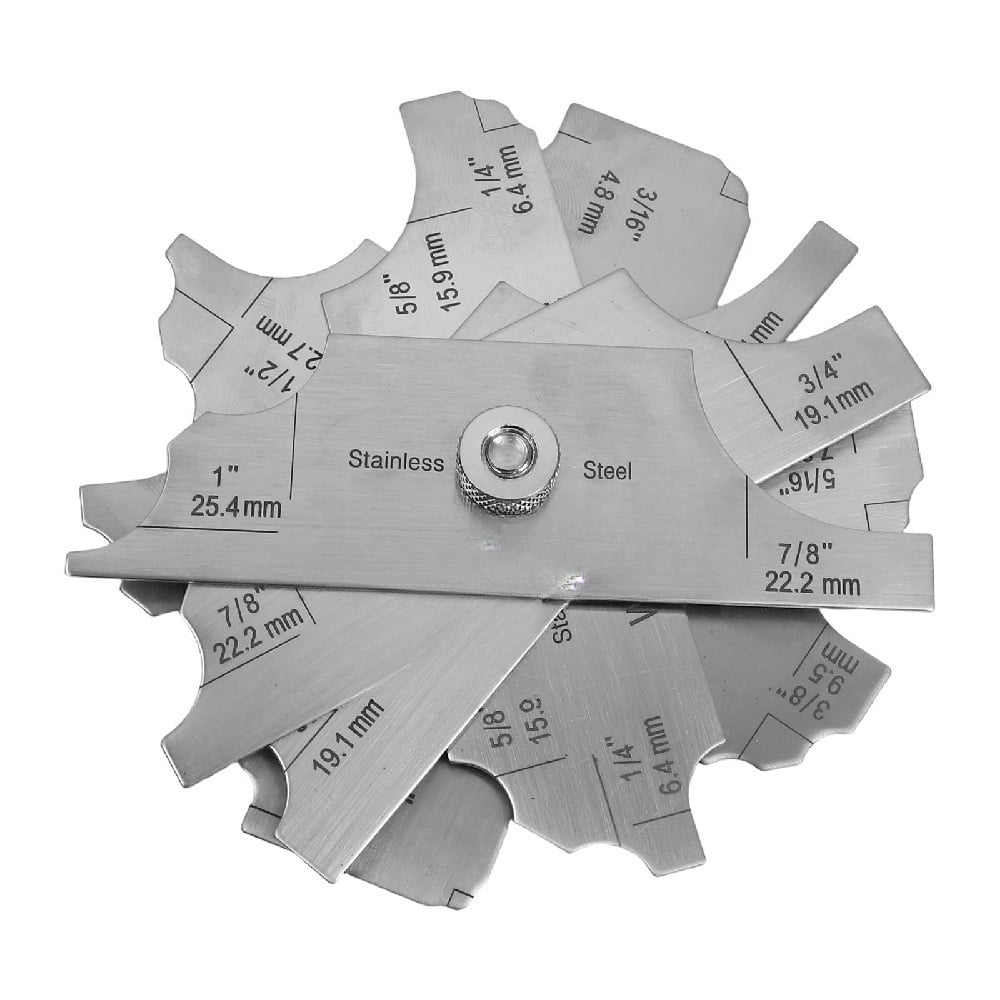 1 cam weld gauge Stainless steel fillet weld gauge Welder's inspection ...