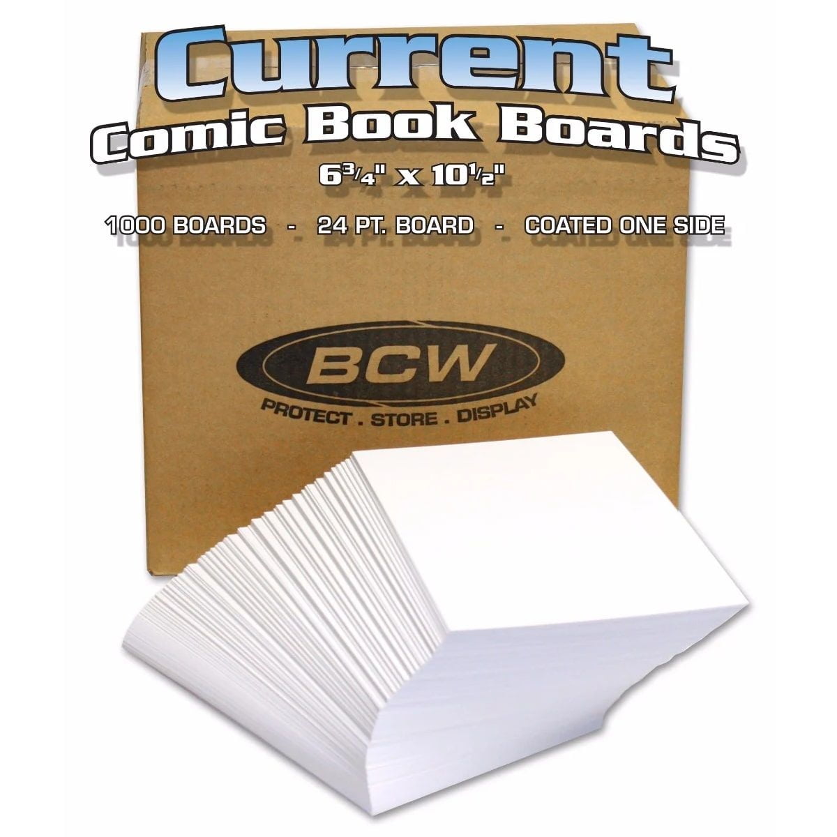 1 case of 1000 (Bulk) BCW Acid Free 6 3/4" x 10 1/2" Current Comic ...