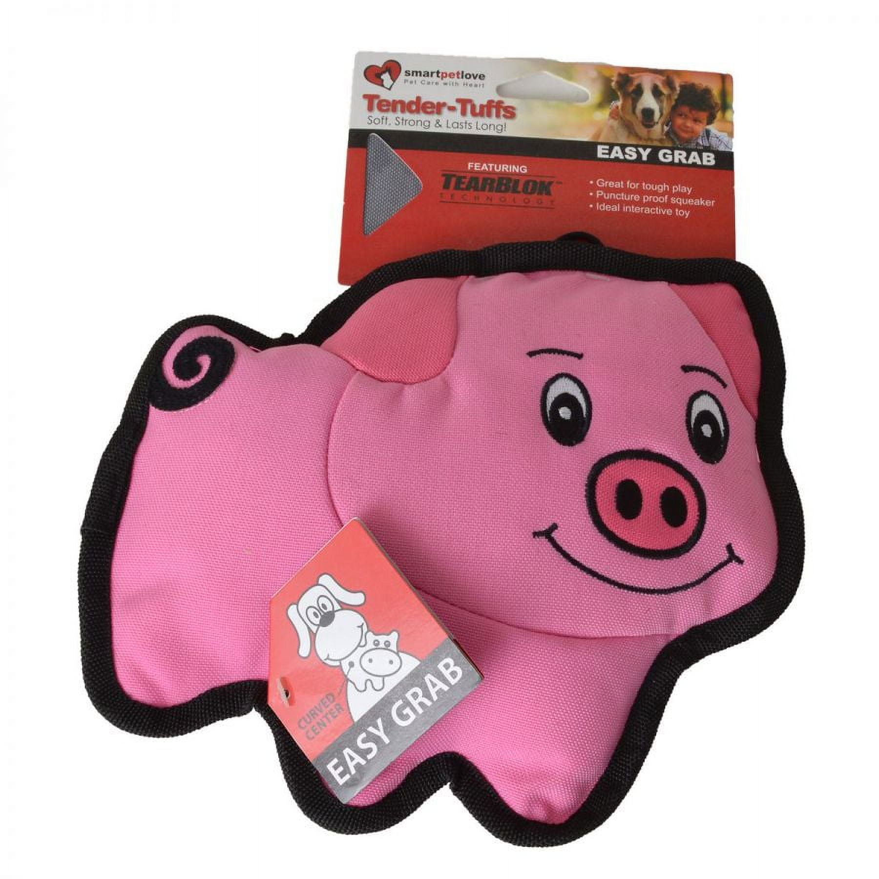 1 count (6"L x 8"W) Smart Pet Love Simple Pink Pig Dog Toy - Walmart.com