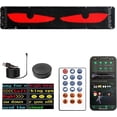 1 count Devil Eyes Sign for Windshield, 23''x5'' Programmable Eyes ...