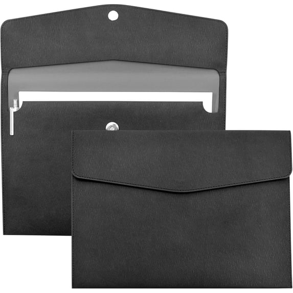 1 count PU Leather Envelope File Folders A4 Paper Document Filing ...