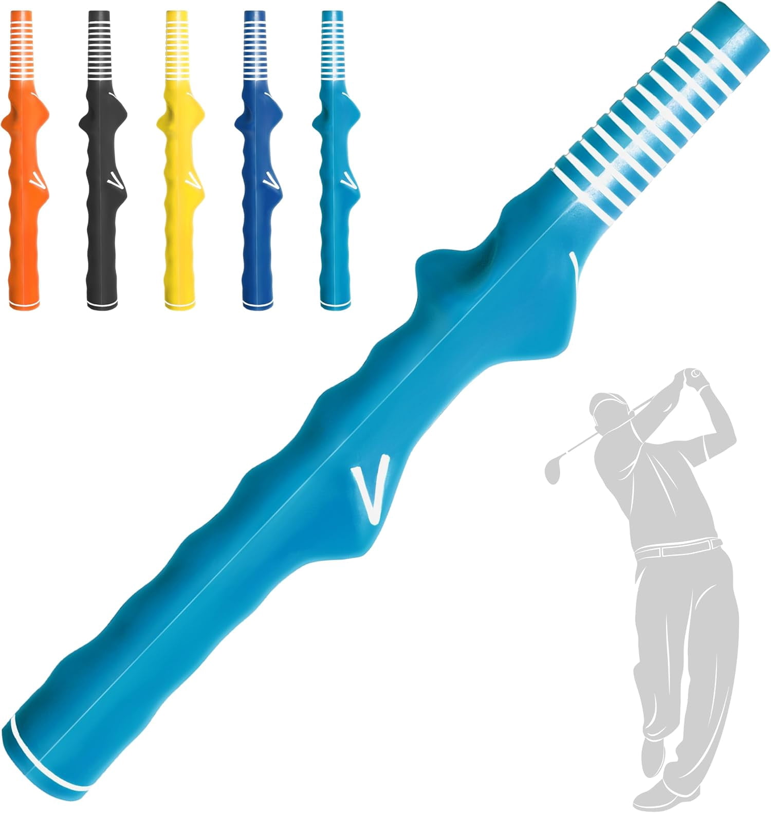 1 count Right-Hand Golf :Club,Rubber Swing Trainer,Golf Accessories for ...