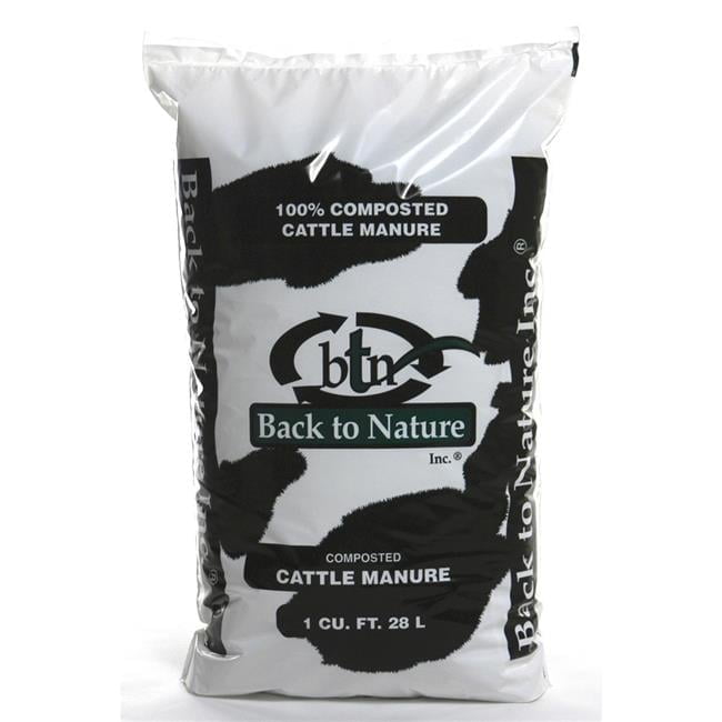 1 cu ft. Composted Cattle Manure Soil - Walmart.com